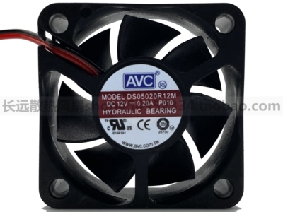 全新AVC奇宏 5020 DS05020R12M P010 12V 0.20A 四线散热风扇