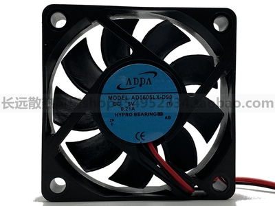 全新ADDA 5V 0.21A 6015 AD0605LX-D90 监控主机 录像机散热风扇