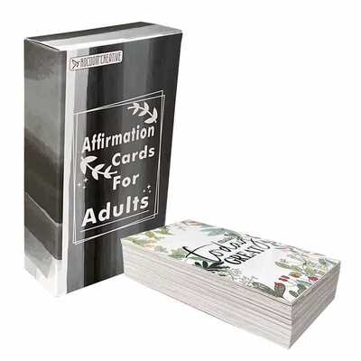 英语励志卡成年人卡牌游戏