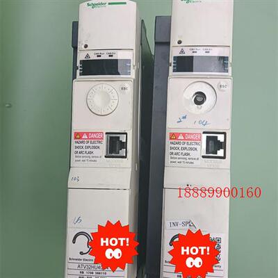 施耐德牌子变频器型号:ATV32HU40N4设备拆