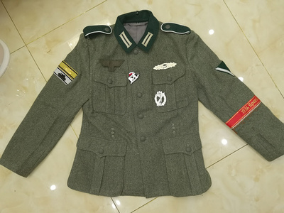 德国毛呢制服野战夹克