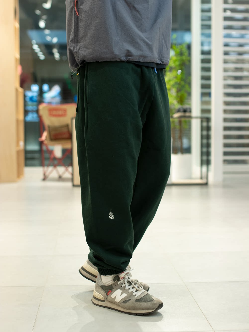 DOOITT#nautica Japan日系工装中性cityboy毛圈宽松休闲运动卫裤