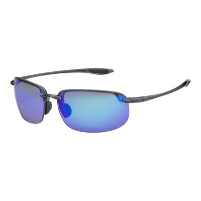 代购MauiJim男女太阳镜偏光防眩光抗紫外线清晰视野半框灰透色