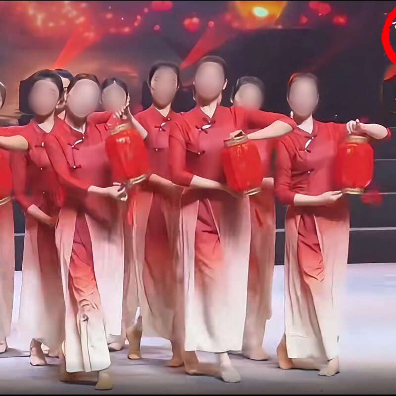 晚会宫灯舞蹈古典舞女子群舞同款舞蹈演出表演服专业定制文艺演出