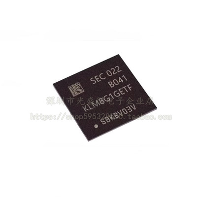 贴片 KLMBG2JETD-B041 FBGA-153 存储器 32GB eMMC 5.1 全新原装