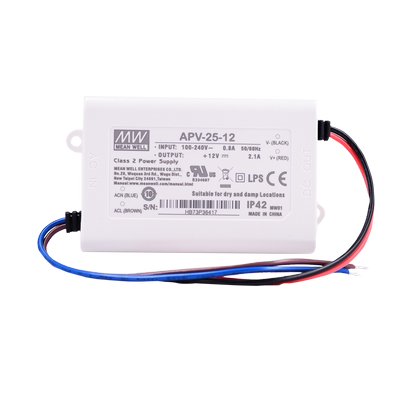 明纬APV-25恒压led照明开关电源