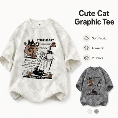 Tie dye short sleeved T-shirt for boys and teenagers短袖T恤