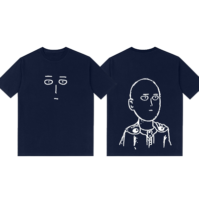 一拳超人onepunchman琦玉老师T恤