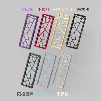 客制化机械键盘Holy60个性镂空铝壳mad60磁轴wooting60HE外壳gh