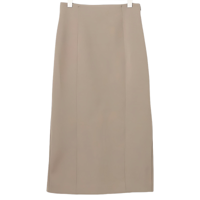 通勤混纺拼接中长半身裙商场同款