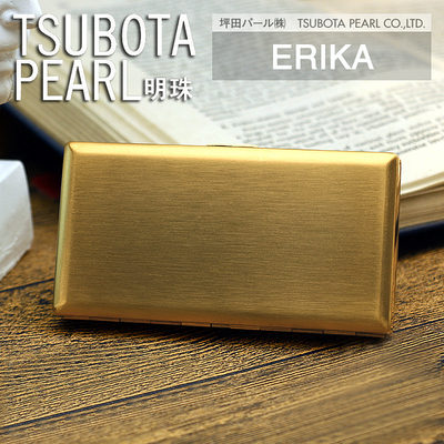 TSUBOTAPEARL明珠烟盒金色拉丝