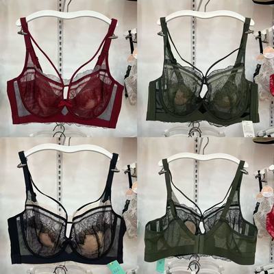 超薄大胸显小BC杯女士文胸内衣