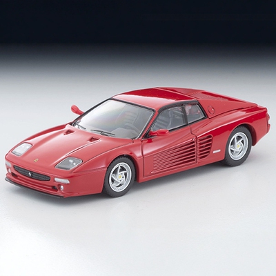 【JTFN日版】TOMYTEC 8月新车 1/64 TLV法拉利F512M红色 合金小车
