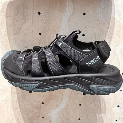 探路者线下款25春夏新款男女沙滩户外包头凉鞋TFGGAN81697/82697