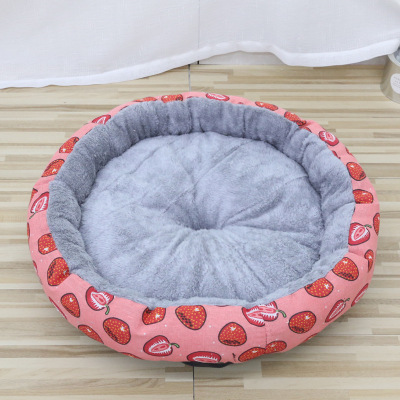 Pet Supplies Cat Kennel Kennel Pad Round Cotton Kennel Gener