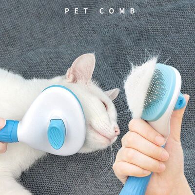 Pet Dog Hair Brush Cat Comb Grooming And Care Cat Brush Stai