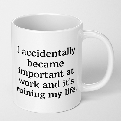 Iaccidentally搞笑创意陶瓷杯