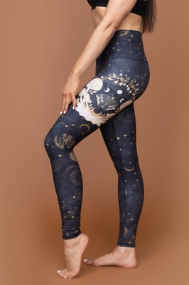 Niyamasol瑜伽长裤速干印花