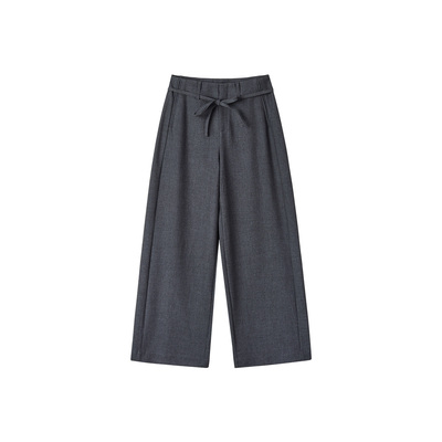 ise“Chill 通勤”羊毛针织微弹力宽松廓形西装裤P2540621W