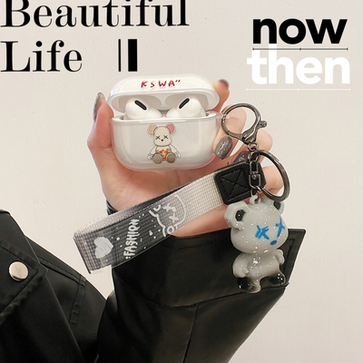 适用漫步者潮牌透明耳机壳软防摔