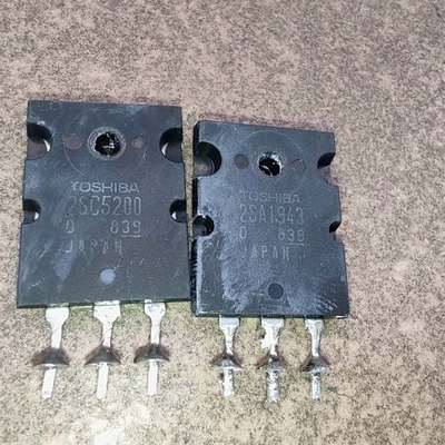 询价购-一台功放机拆下来进口管2SC5200，2SA1943