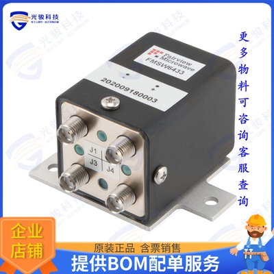FMSW6433 射频元件EM RELAY SWITCH 18 GHZ 28 V SMA