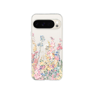 繁花唯美适用于谷歌pixel10proXL/9pro透明手机壳Google Pixel10A/9A小花9pro XL彩绘7Pro/8A野花6A软壳8pro