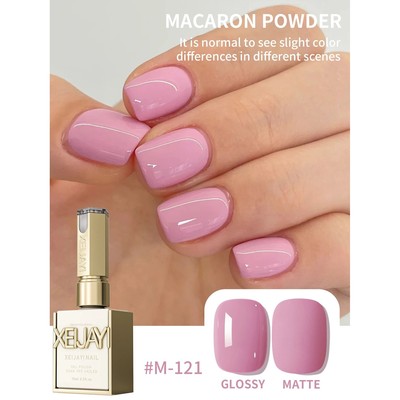 15ML Pink Nail Gel Semi Permanent Nail Art Soaking UV LED Na