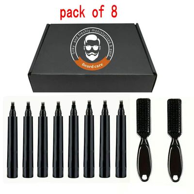 Hot Sale Beard Filling Pen Kit Beard Enhancer Brush Beard Co