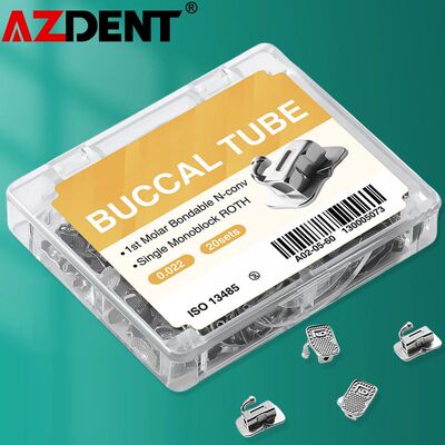 20 Sets 80pcs Dental Orthodontic Buccal Tubes 1st?Molar?Bond