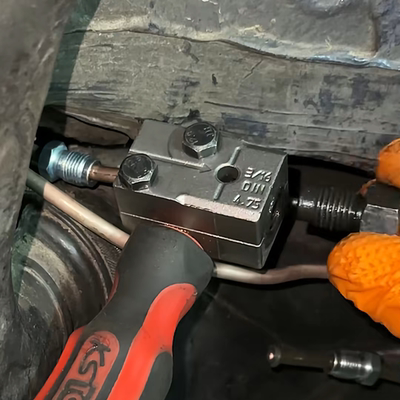 刹车油管扩口器汽车专用 4.75mm 接头汽修汽保工具组套套装