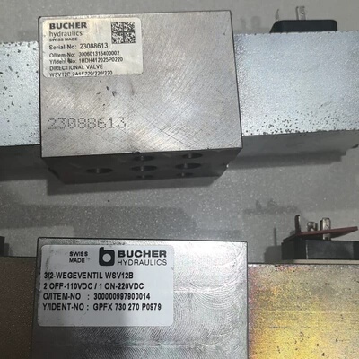 BUCHER hydraulics 220V--议价商品