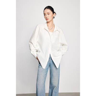 2025新款夏季高级感法式纯棉衬衫