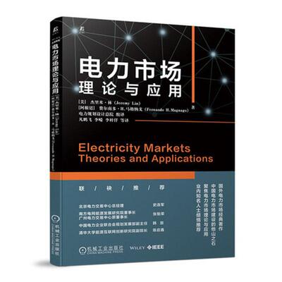 电力市场：理论与应用：theories and applications杰里米·林  经济书籍