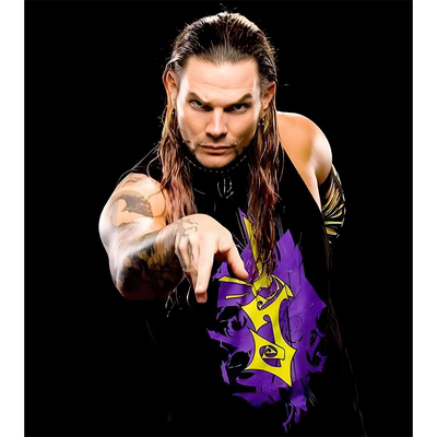 杰夫哈迪高清海报定做WWE摔跤装饰画贴纸Jeff Hardy大挂画相纸15