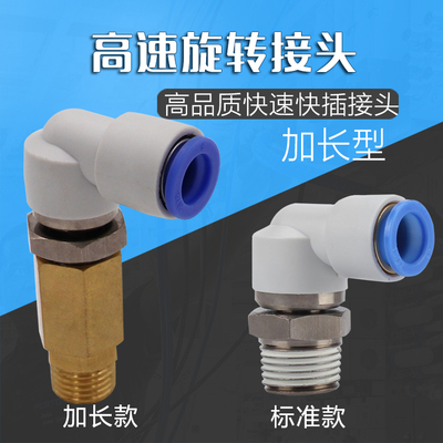 高速旋转铜接头加长型气管