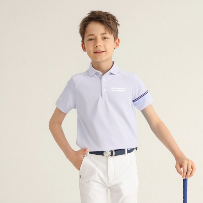 男童高尔夫球短袖速干衣服装