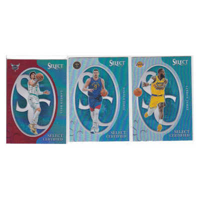 折射球星卡拉梅洛鲍尔约基奇