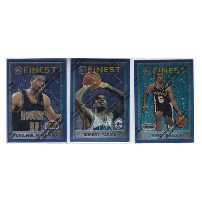 球星卡 穆托姆博帕里什艾弗里约翰逊topps1996finest