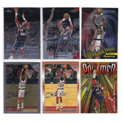 NBA球星卡 topps 1999 大梦 奥拉朱旺 火箭队名宿