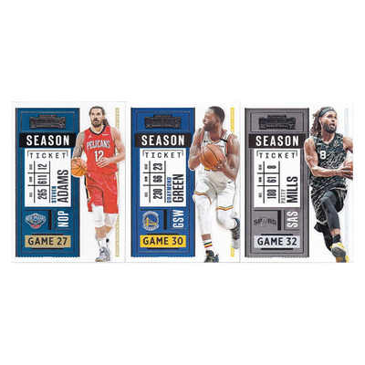 NBA球星卡 亚当斯 德雷蒙德格林  米尔斯 帕尼尼20-21contenders