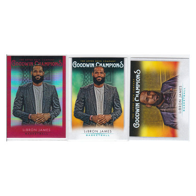 球星卡 勒布朗詹姆斯 红折射 普卡 特卡 UD 2021 goodwin