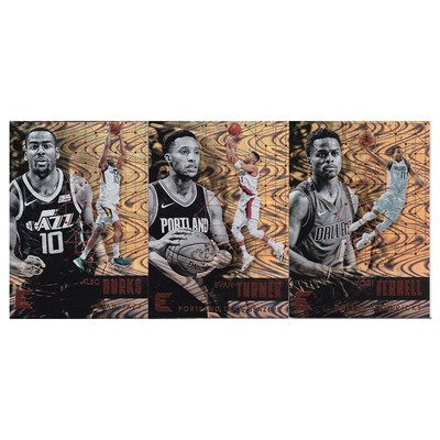 NBA球星卡 伯克斯 特纳 费雷尔 变形虫折射帕尼尼17-18essentials