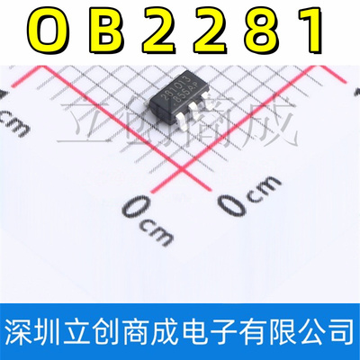 OB2281AMP-C SOT23-6封装 开关电源管理芯片 PWM控制器