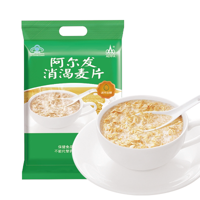 阿尔发消渴麦片苦荞燕麦片早餐代餐高血糖无糖精食品糖尿人低