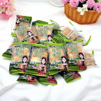 藏仟味牦牛烤奶皮干酪蛋糕250g袋