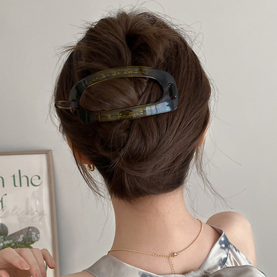 发量多盘发神器！大号发夹