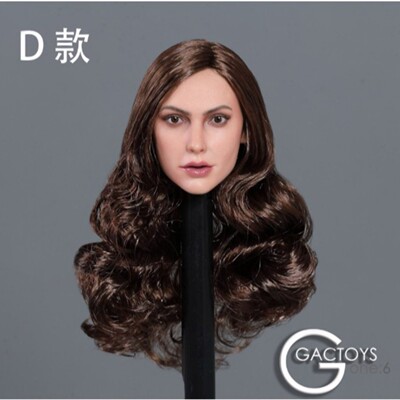 GACTOYS GC034 1/6 兵人欧美 女明星 麦色头雕 4款现货