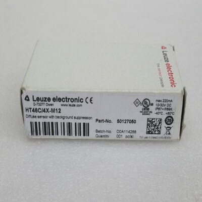 原装正品全新劳易测Leuze光电传感器 HT46C/4X-M12 现货50127050