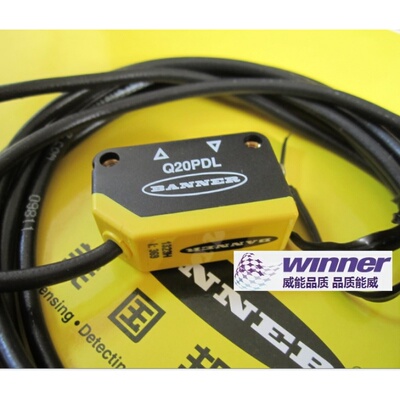 美国BANNER邦纳 Q20PDL 直反式漫反式800毫米长距离光电传感器